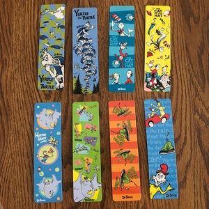 Dr. Seuss | Party Supplies | Dr Seuss Bookmarks Stickers Class Favors ...